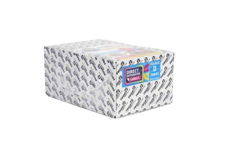 Double Integrated Labels Style D - 1000 Sheets - Bulk Savings