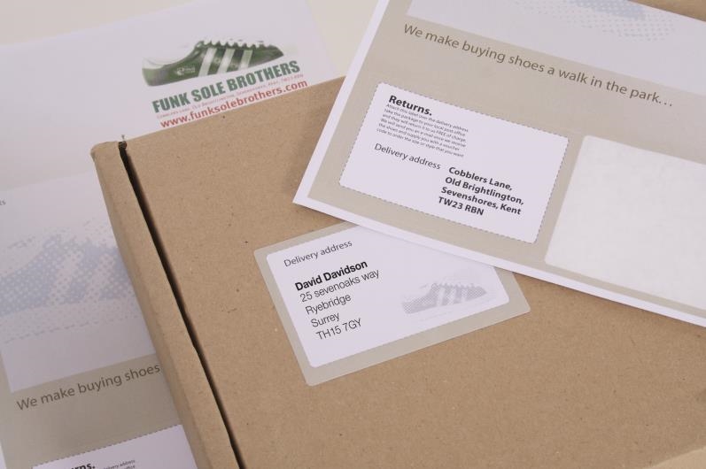 Double Integrated Labels Style DP - 1000 Sheets