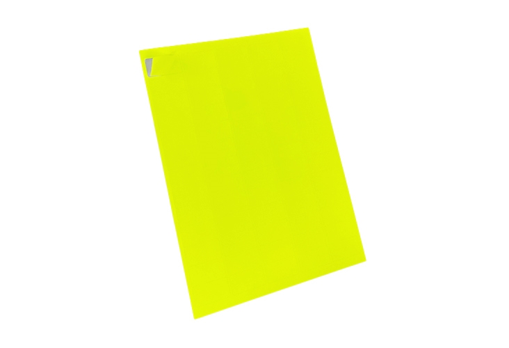Printer Labels - 65 Per Sheet - Fluorescent Yellow | Priory Direct