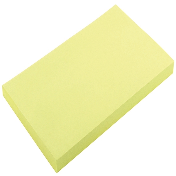 75 x 125mm Yellow Sticky Notes Pads| Priory Direct