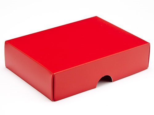 112 x 82 x 32mm Planet Friendly Red Gift Box Lids