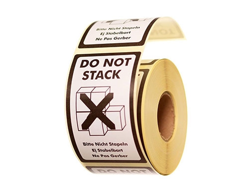 Do Not Stack Labels | Great Value Packaging Labels