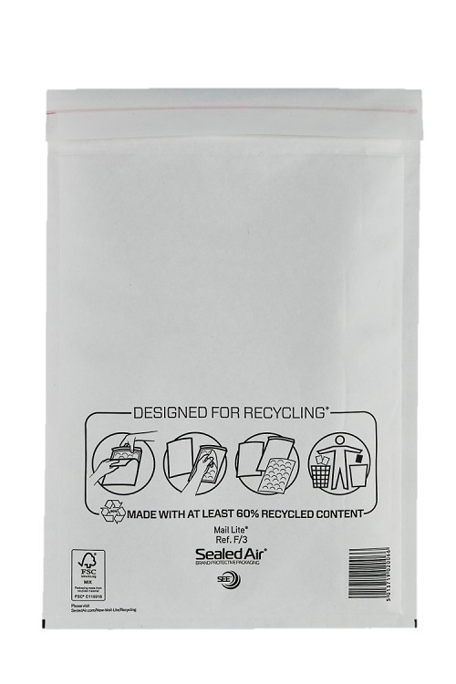 Sealed Air Mail Lite Bags F/3 | Priory Direct