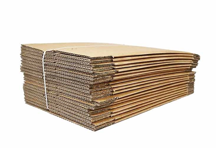 Single Wall Cardboard Boxes - 178 x 128 x 381mm - 20 Boxes | Priory Direct