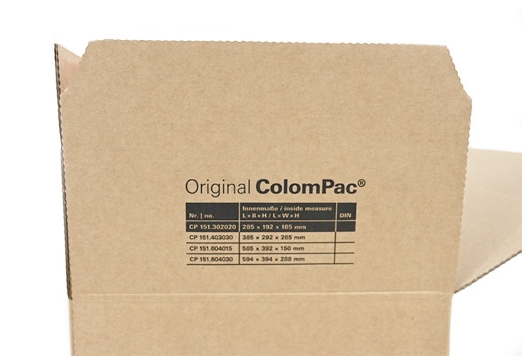 285 x 192 x 185mm - CP 151.302020 ColomPac Instant Bottom Boxes