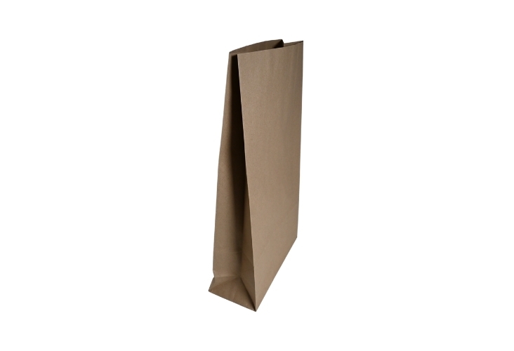 Brown Block Bottom Paper Bags - 150 x 70 x 350mm