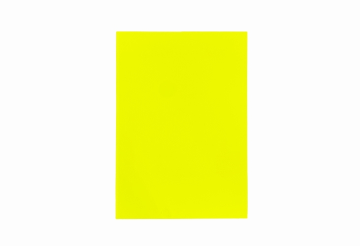 Printer Labels - 1 Per Sheet - Fluorescent Yellow | Priory Direct