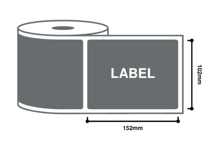 152 x 102mm (6 x 4) Thermal Printer Labels | Priory Direct