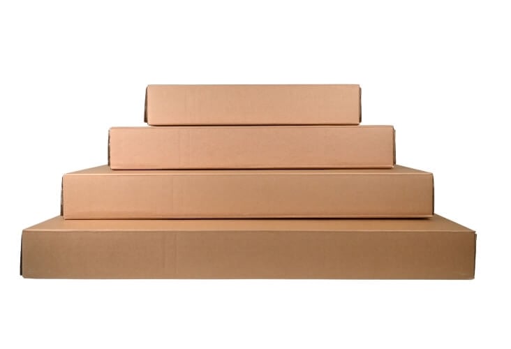 Artwork Boxes - Double Wall - 850 x 600 x 100mm | Priory Direct