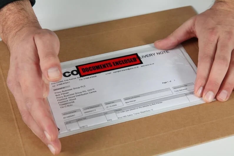 A4/C4 Document Enclosed Wallets - Printed | Priory Direct