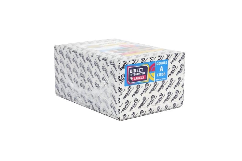 Double Integrated Labels Style A - 1000 Sheets - Europes #1