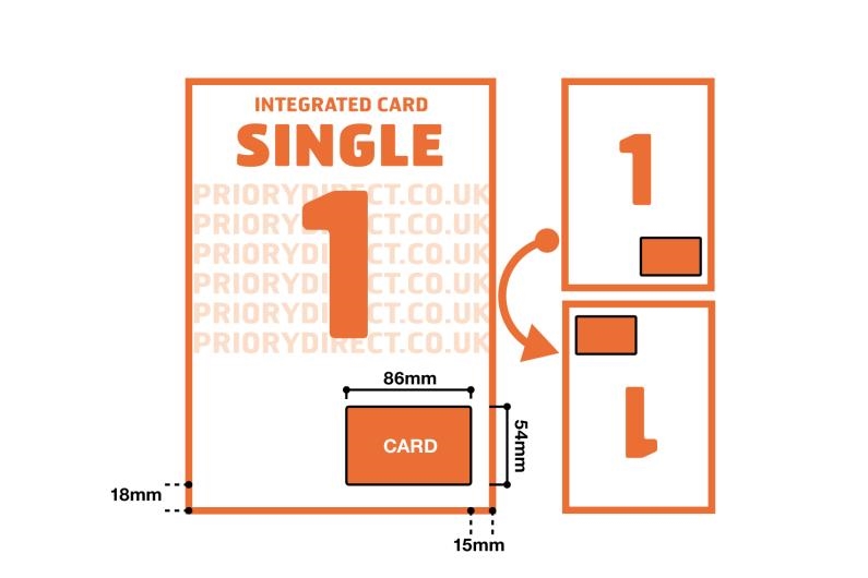 Single Integrated Cards - 250 Sheets - UK Leading Supplier