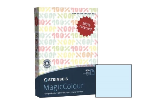 Steinbeis Vision Magic Blue Printer Paper Reams
