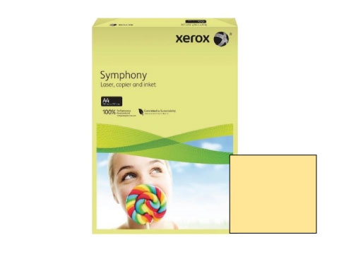 Xerox Symphony Dark Yellow Printer Paper Reams