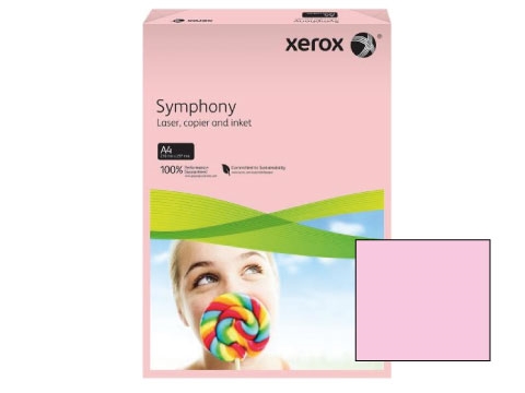 Xerox Symphony Pastel Pink Printer Paper Reams