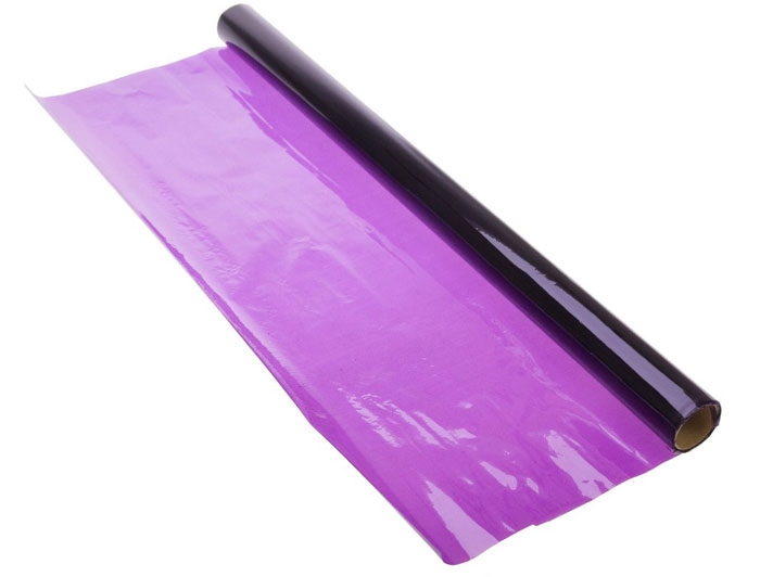 Purple Cellophane 800 x 100mm Roll | Fully Recyclable