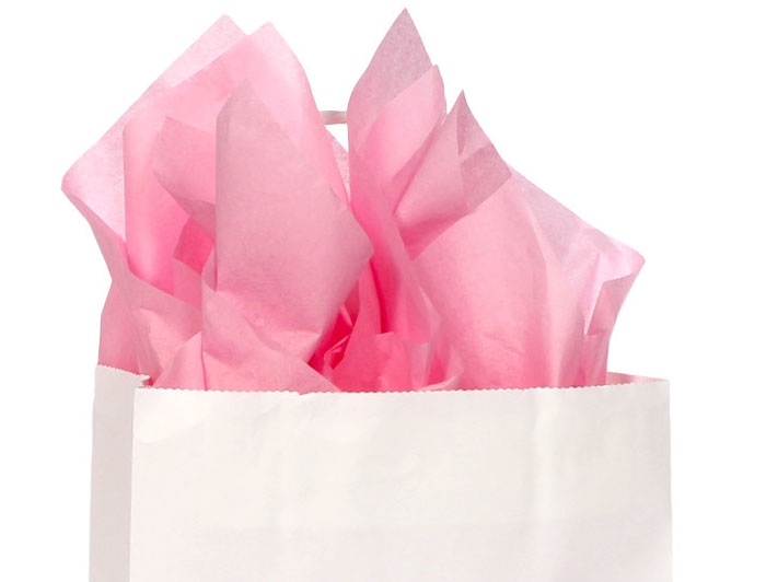 Pale Pink Tissue Paper | Acid Free Pink Tissue Paper Sheets