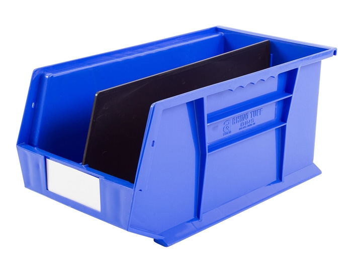 274 X 127mm Plastic Storage Bin Divider Priory Direct