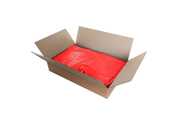 450 x 725 x 980mm Red Recycled Refuse Sacks | Priory Direct