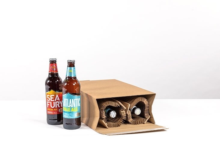 Flexi-Hex Double Pinch Top Bottle Box | 100% Eco-Friendly