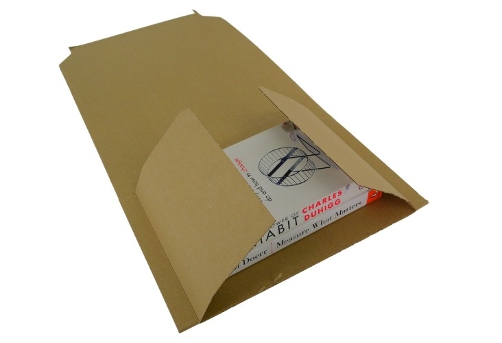 Cardboard Book Wraps - 280 x 205 x 70mm | Priory Direct