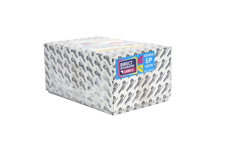 Double Integrated Labels Style EP - 1000 Sheets