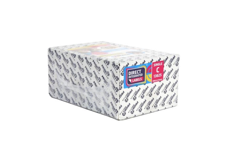 Single Integrated Label Style C - 1000 Sheets - Europes #1