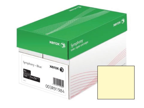 Xerox Symphony Pastel Yellow Printer Paper 5 Ream Boxes